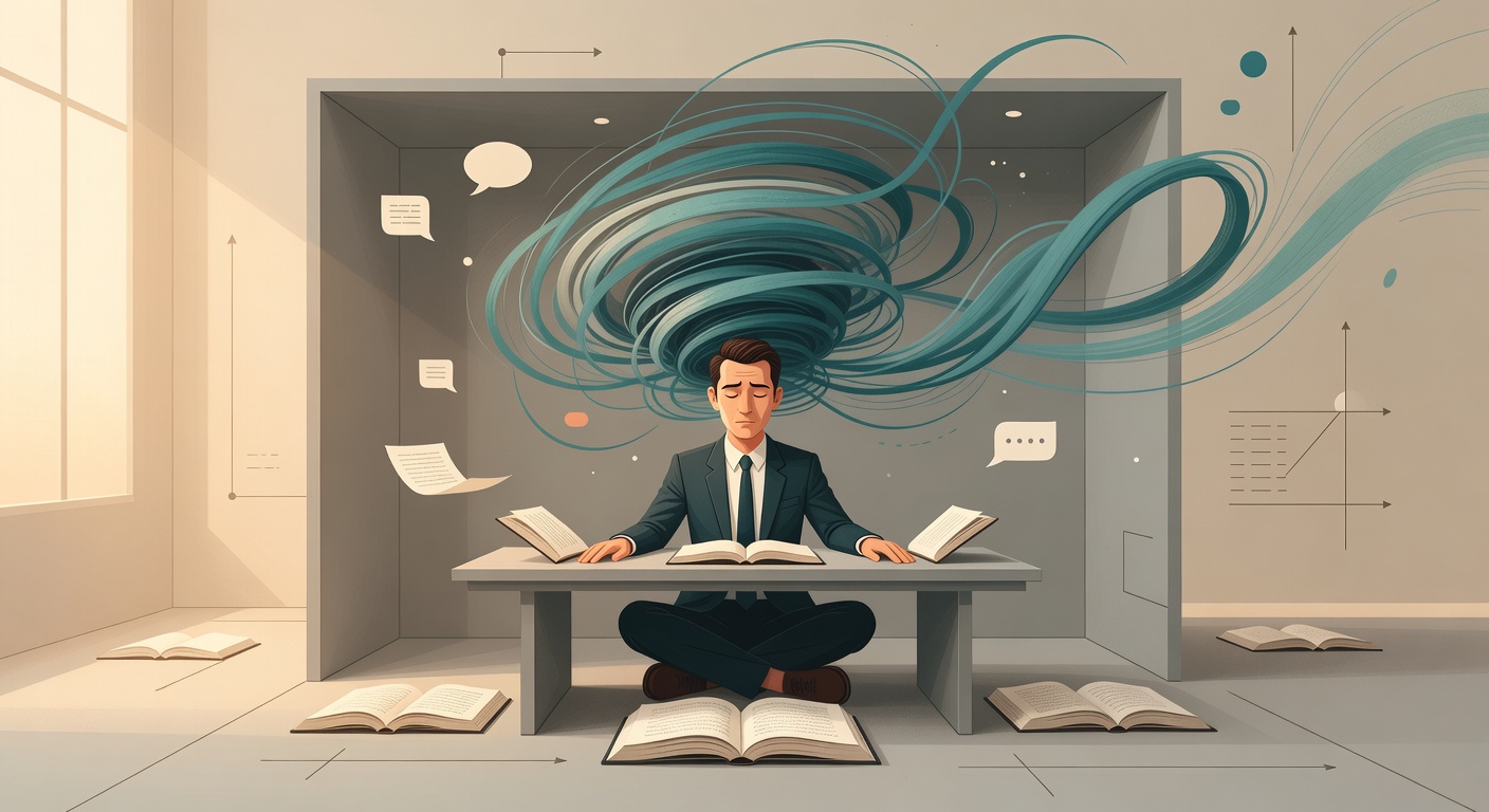 Skeptical journalist taming ego via meditation