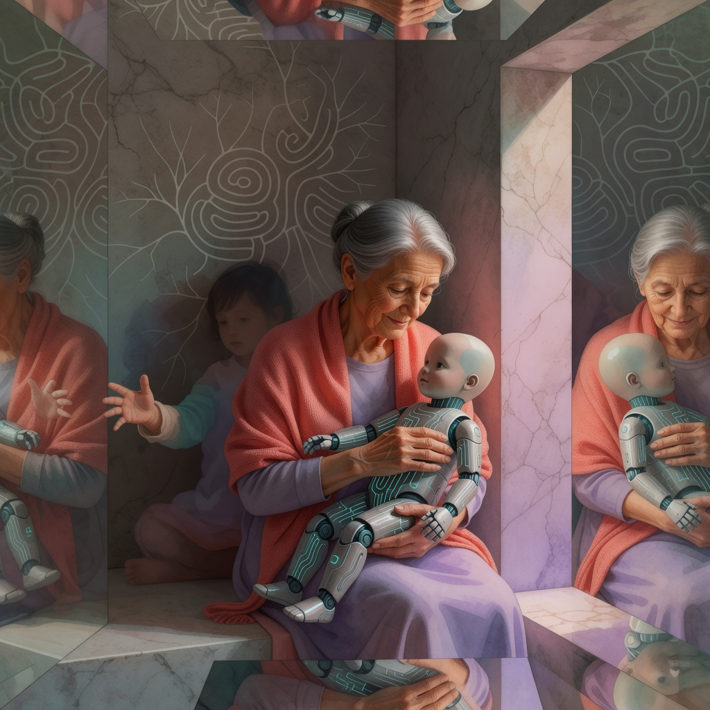 elderly preferring robot over family