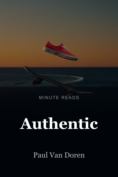 Authentic book cover