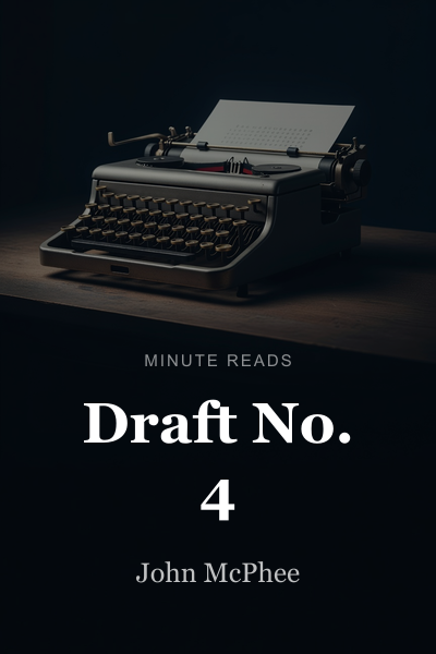 Draft No. 4 book cover