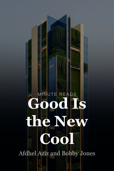 Good Is the New Cool book cover
