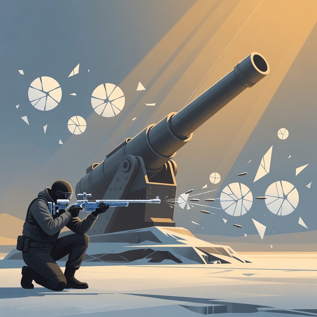 Bullets before cannonballs testing