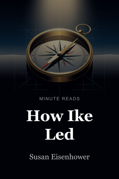 How Ike Led book cover