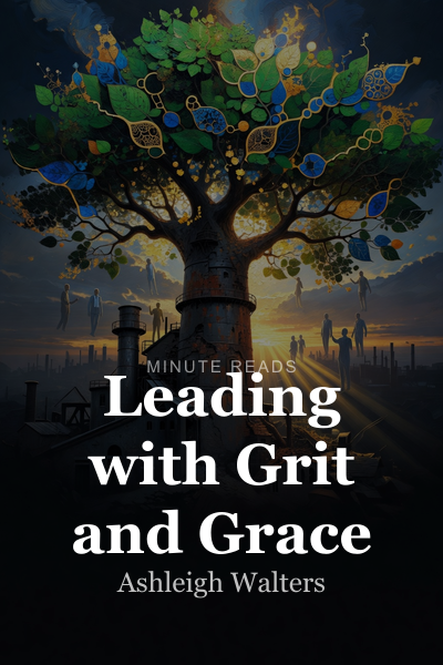 Leading with Grit and Grace book cover