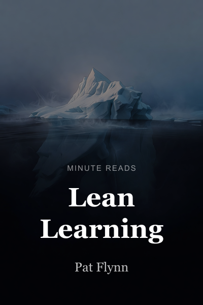 Lean Learning book cover