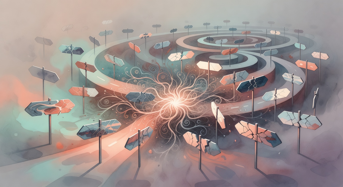 random noise disrupting human judgment