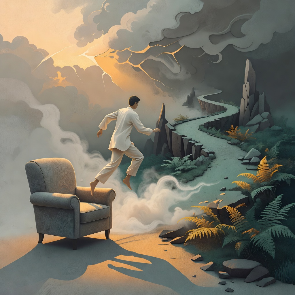 stepping out of comfort zone into risk