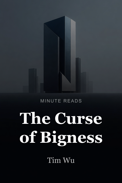 The Curse of Bigness book cover