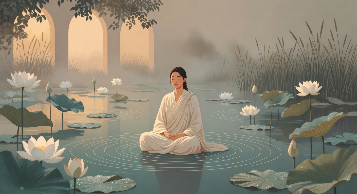 Living mindfully in the present moment