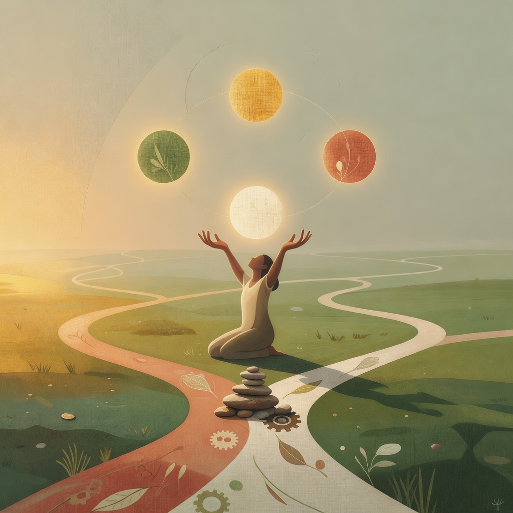 Balancing Physical Emotional Mental Spiritual Energy