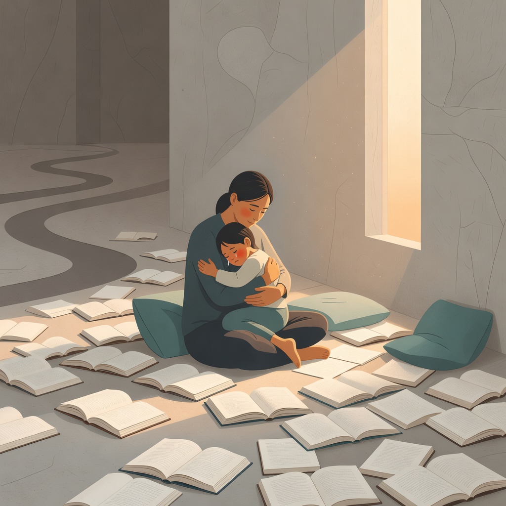 Soothing child during tantrum for resilience