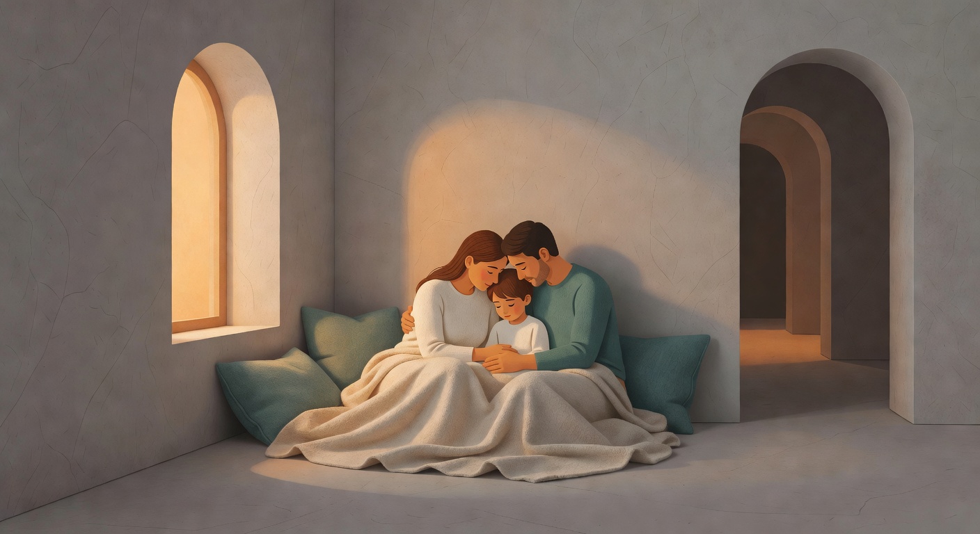 Parental presence building secure child bonds