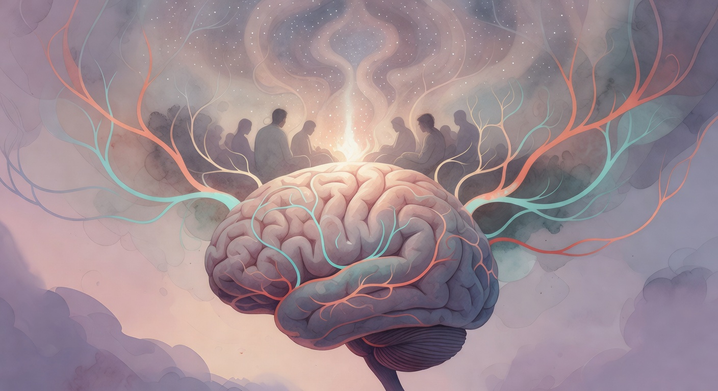 Brain wired for storytelling central theme