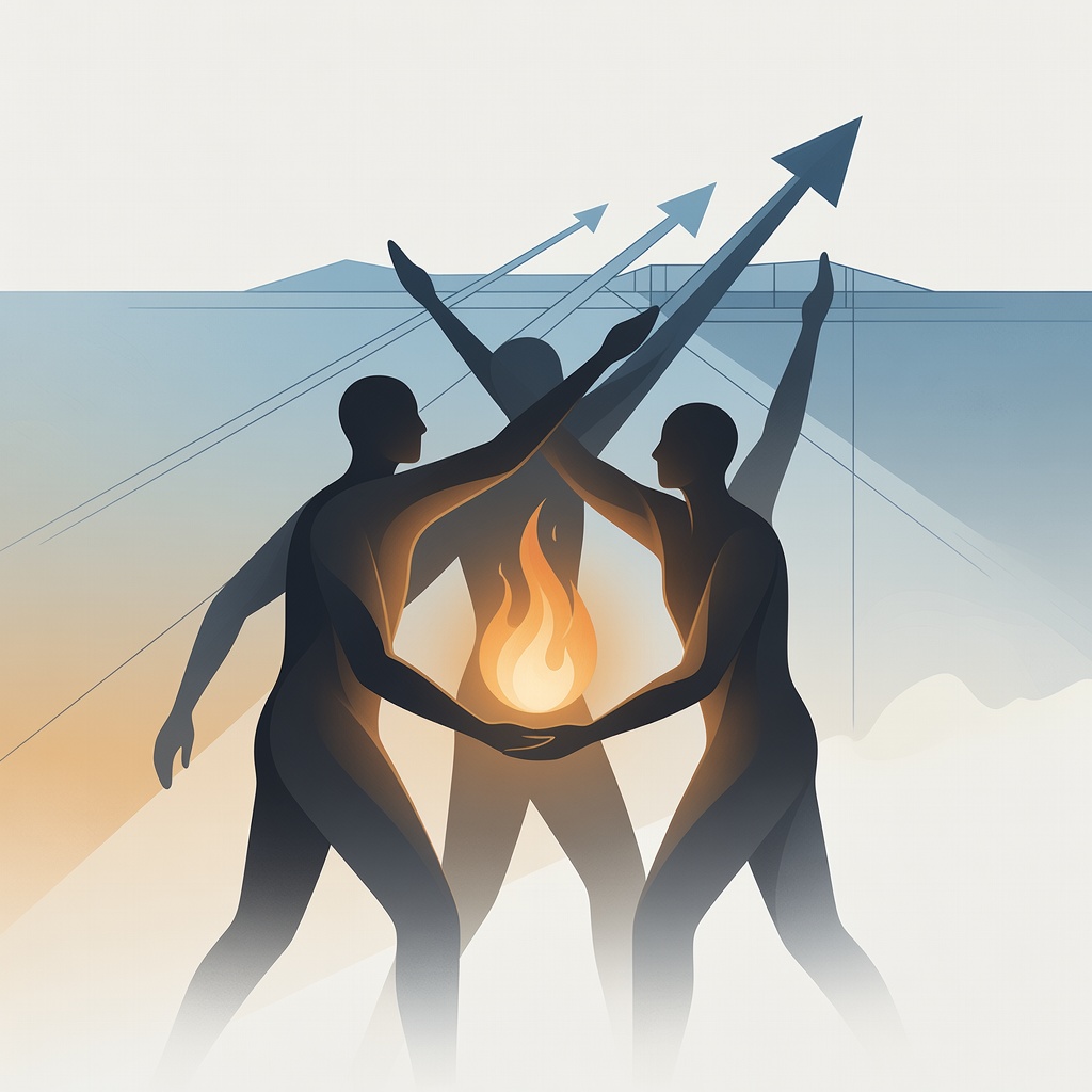 triadic relationships blurring roles