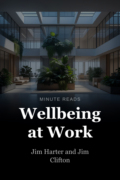 Wellbeing at Work book cover