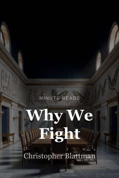 Why We Fight book cover
