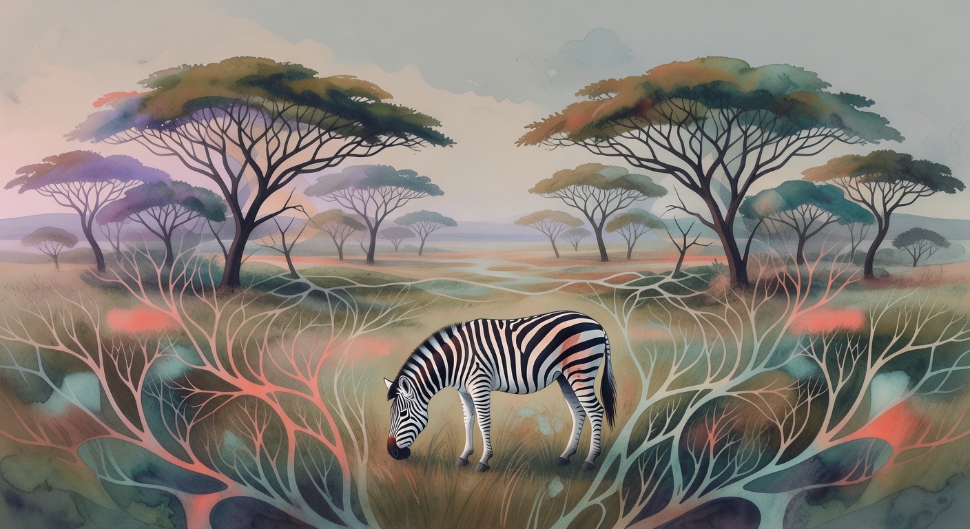 Humans suffer chronic stress unlike zebras